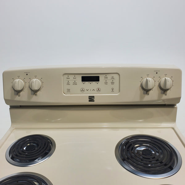 Bisque Kenmore 5.3 cu. ft. 4 Heating Element Freestanding Range with S