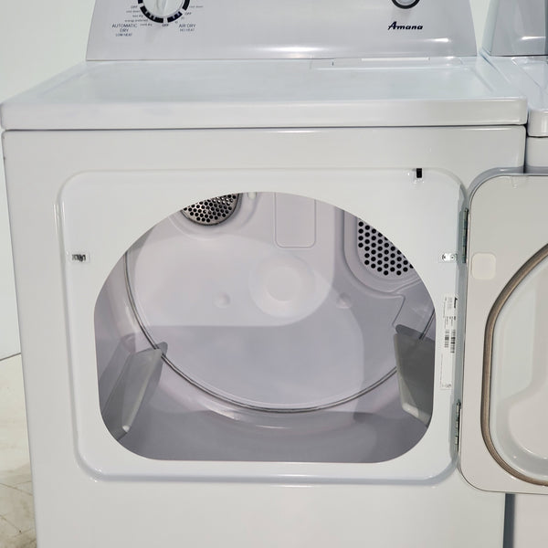 White Amana 3.5 cu. ft. Top-Load Washer with Deep Water Wash Option an