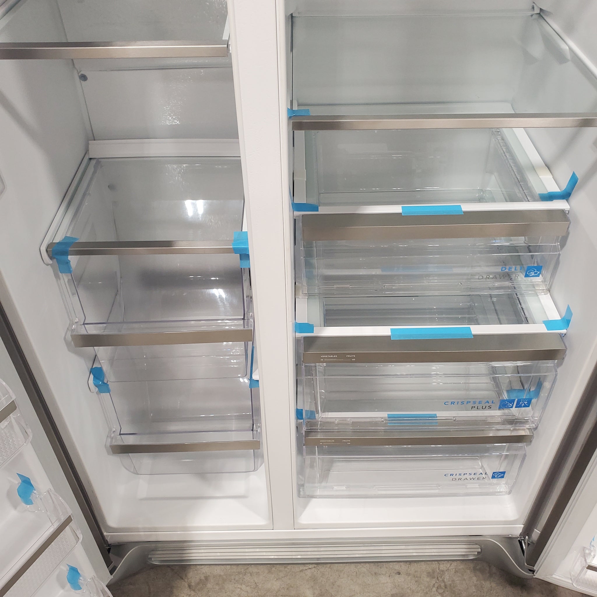 Frigidaire 22.3-cu ft Counter-depth Side-by-Side Refrigerator with Ice