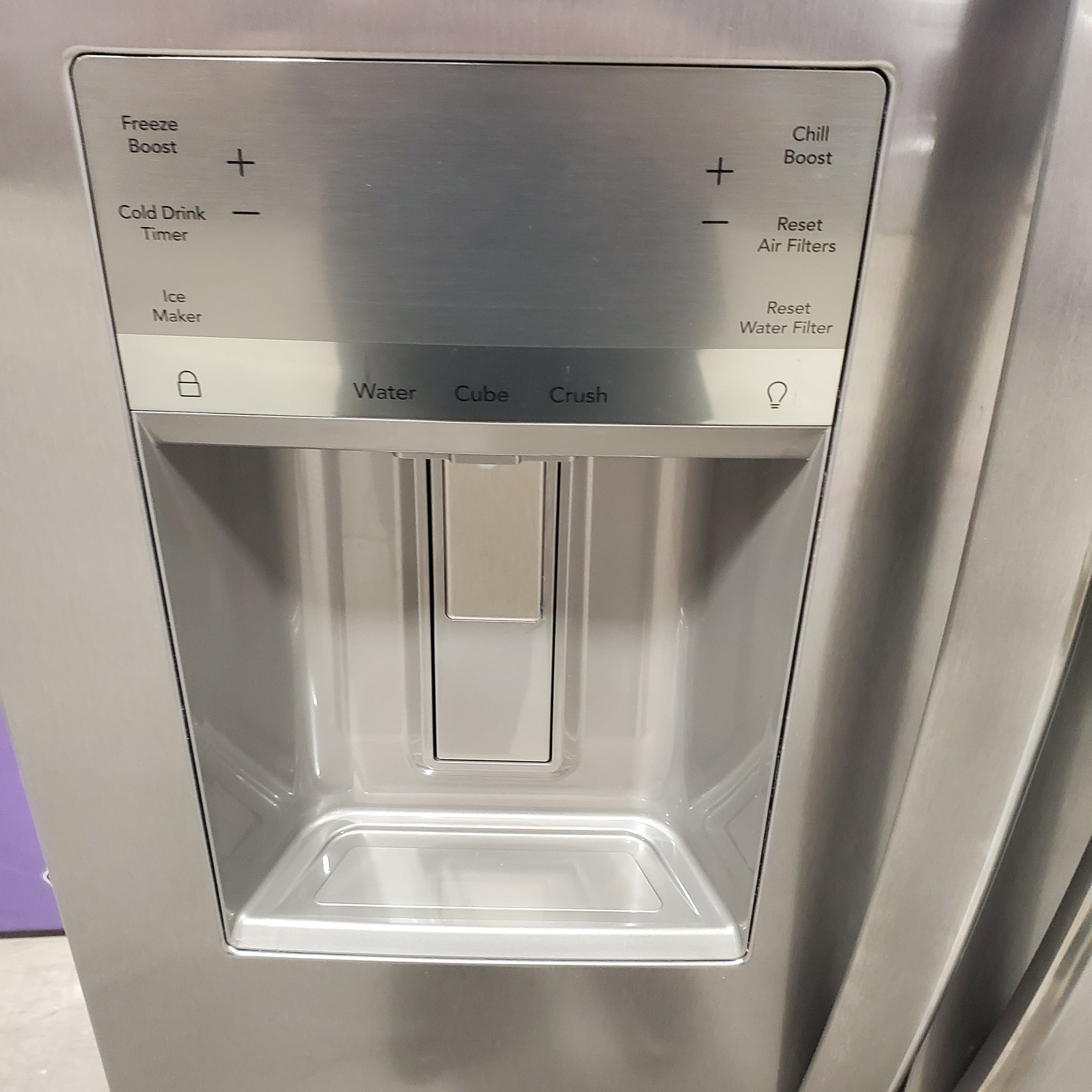 Frigidaire 22.3-cu ft Counter-depth Side-by-Side Refrigerator with Ice