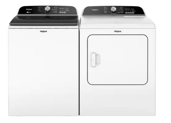 5.2–5.3 Cu. Ft. Whirlpool® Top Load Washer in White with Removable Agi